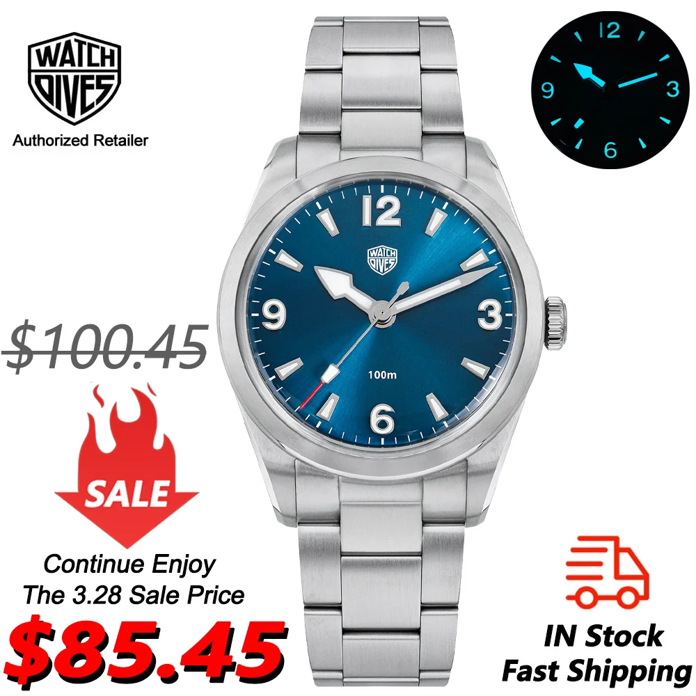 Watchdives-WD1960S-VH31-Quartz-Watch-Men-100m-Water-Resistance-Wacthes ...