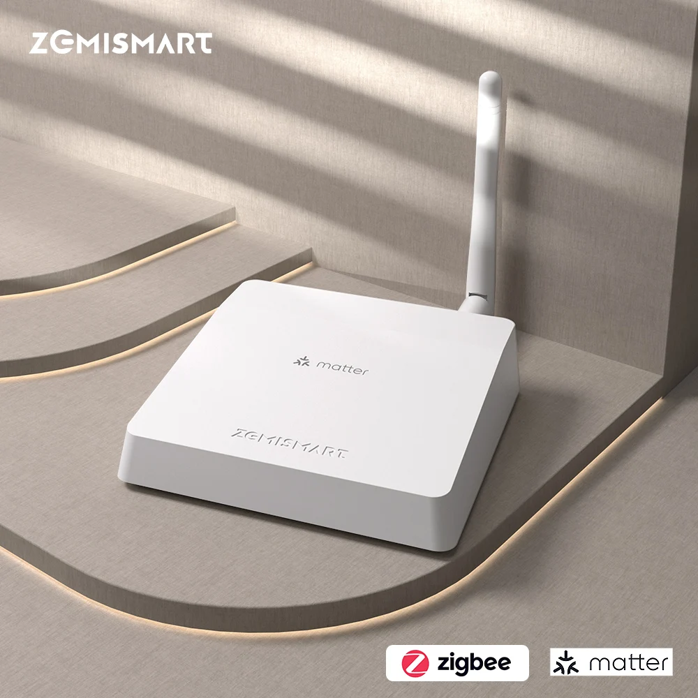 Zemismart-Matter-Zigbee-Hub-Smart-Home-Bridge-Gateway-compatible-con-Google-Home-SmartThings ...