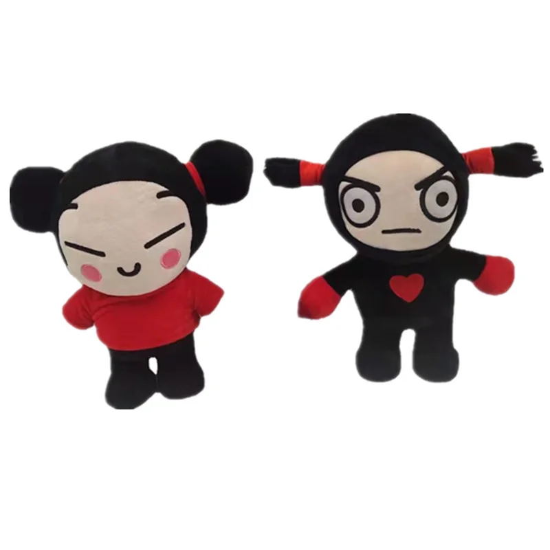 25cm Pucca And Garu Plush Toy Chinese Style Doll Stuffed Figure ...
