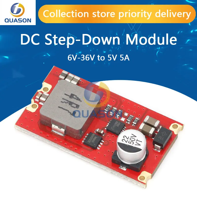 High-quality-MINI-DC-DC-step-down-module-6V-36V-to-5V-5A-high-current ...