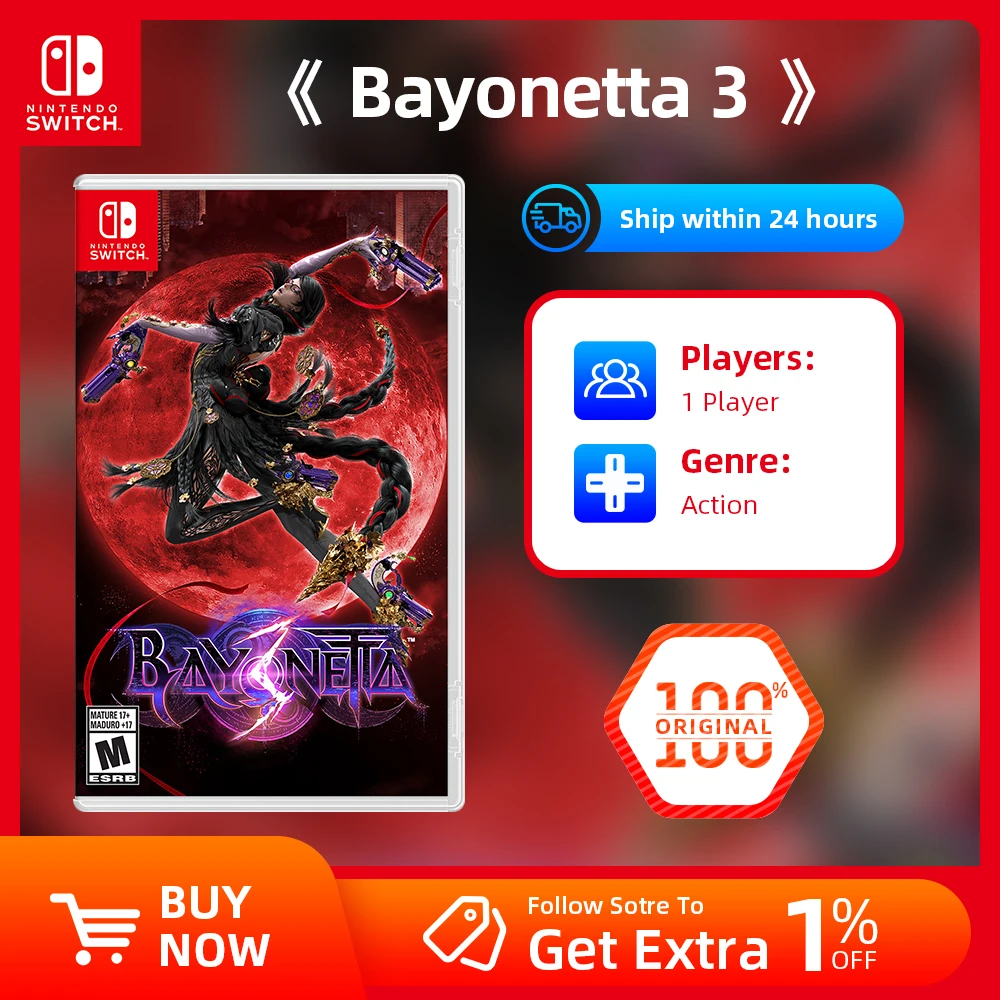 Ofertas de juego de Nintendo Switch, Bayonetta 3