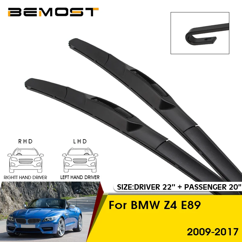 Car-Wiper-Blades-For-BMW-Z4-E89-2009-2017-Windshield-Windscreen-Front ...