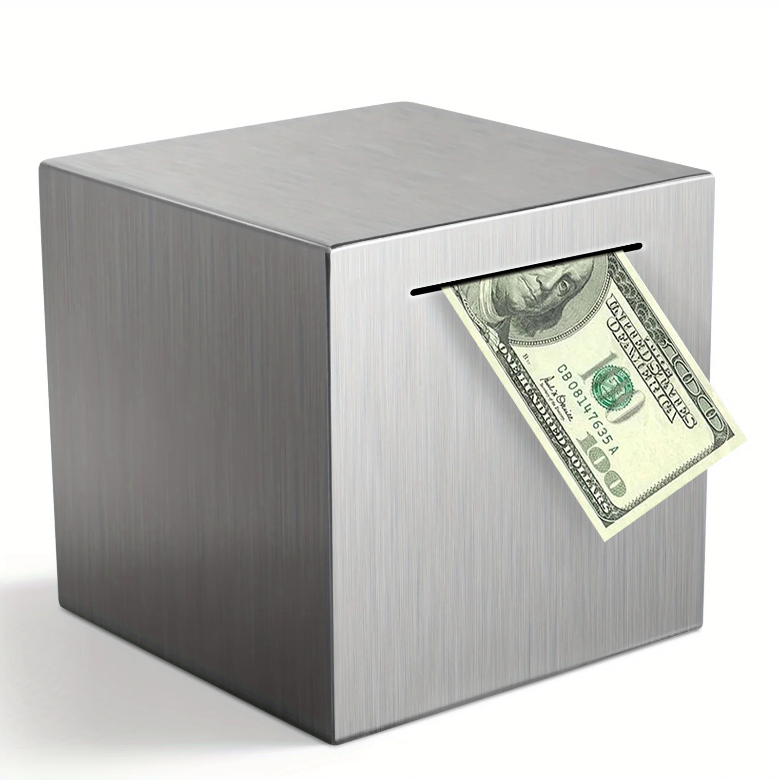 Stainless-Steel-Piggy-Bank-Sealed-Piggy-Bank-In-And-Out-Only-Piggy-Bank ...