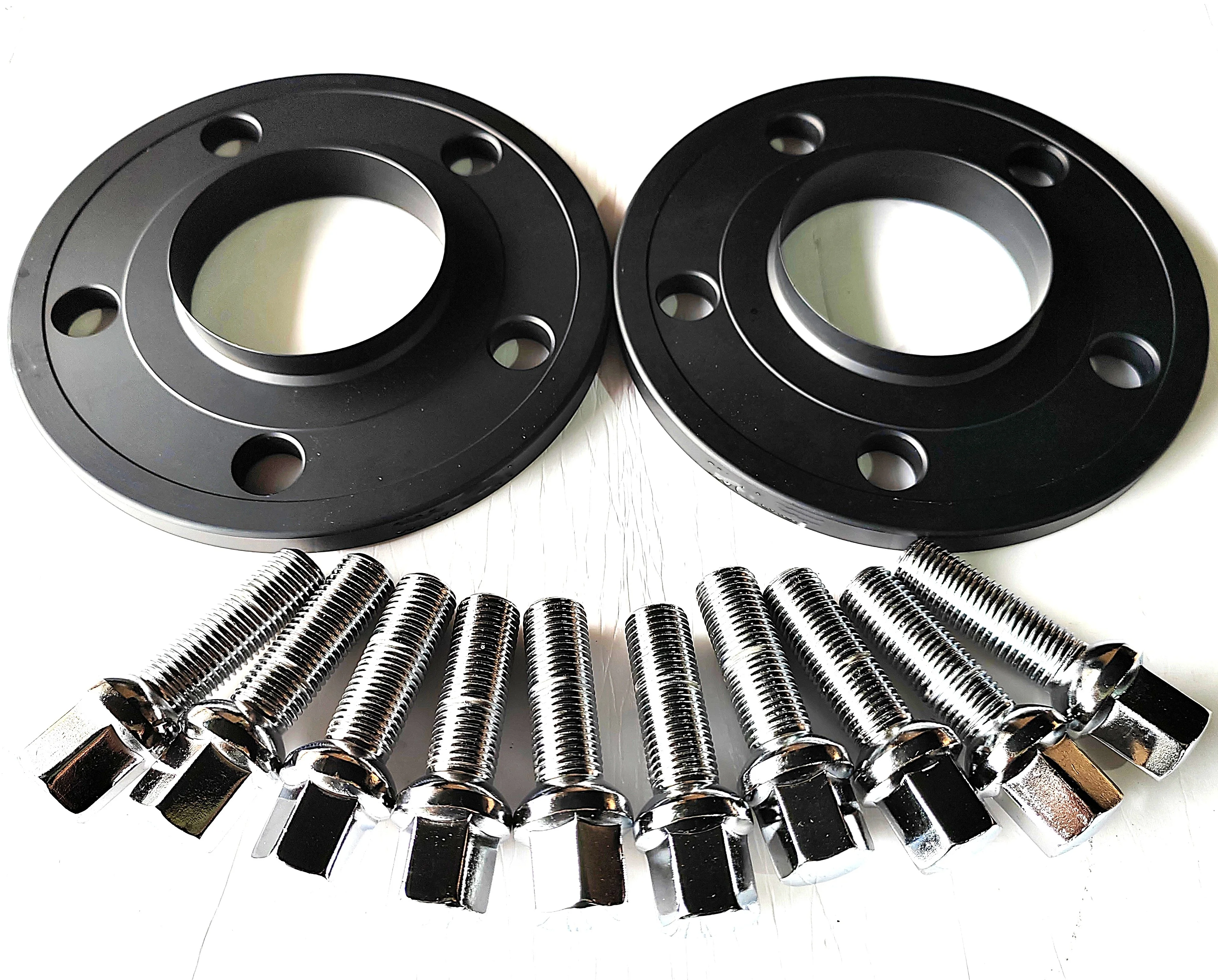 2pcs 15mm 5x112 665 spacer audi 66.45 For Audi a4 b8|10pcs 14x1.5 ball ...