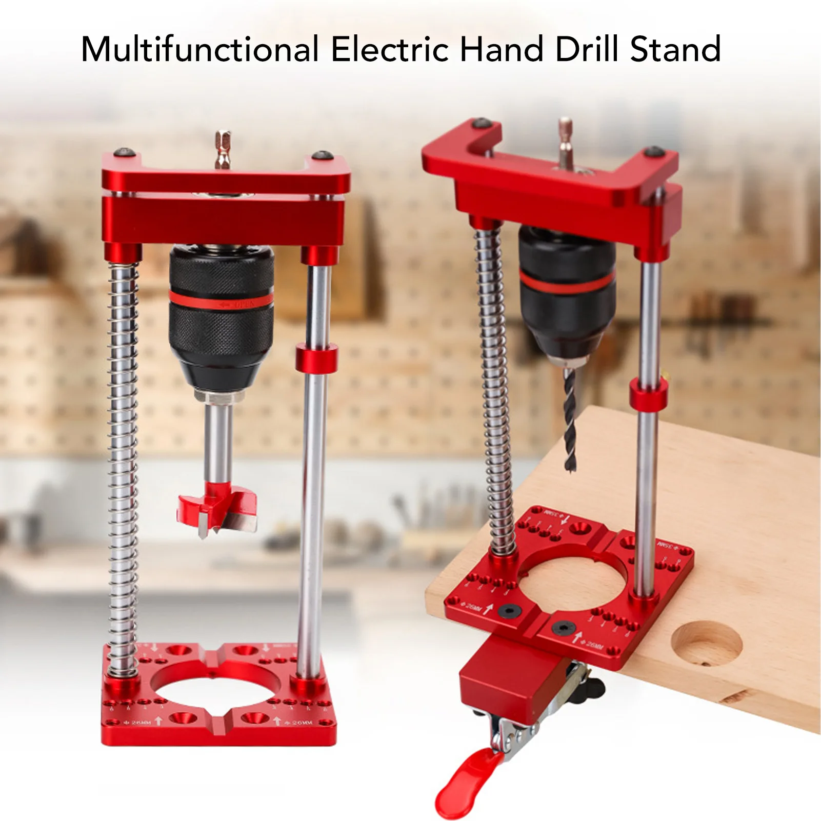 Hand Electric Drill Holder Handheld Bench Drill Fixing Bracket 35mm ...
