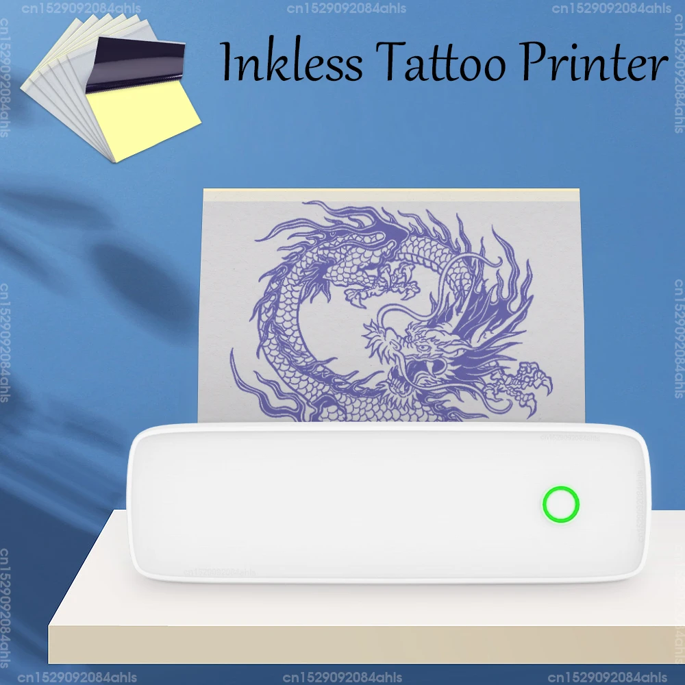 Portable-Thermal-Printer-Inkless-A4-Tattoo-Stencil-Printer-Machine ...