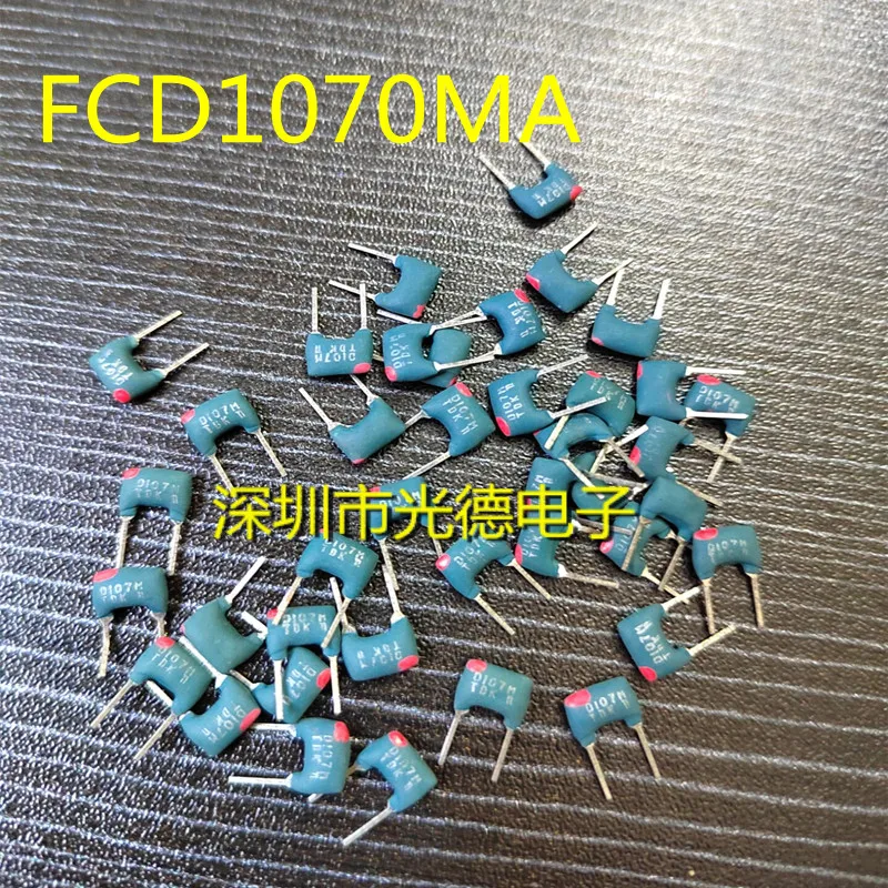 50PCS/ 10.7MHZ Ceramic Discriminator FCD1070MA FCD10.7MA D107M Straight ...