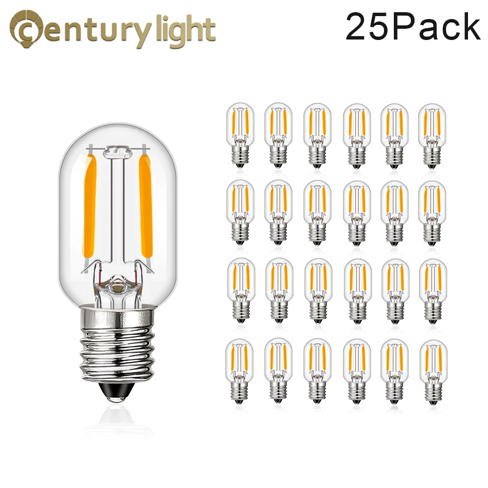 T20-Led-Night-Lights-1W-Tubular-Filament-Bulb-Dimmable-E12-E14-Radio ...