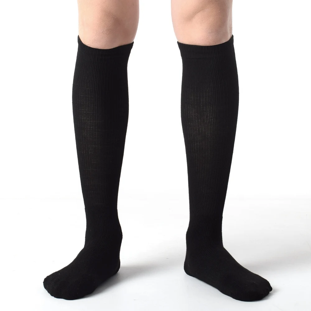 Calcetines hasta la rodilla para hombre, calcetín masculino, blanco y ...