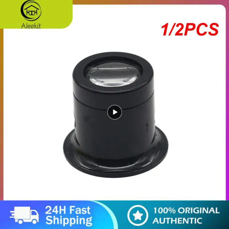 1-2PCS-5X-10X-15X-20X-Jewelers-Watch-Magnifier-Tool-Eye-Loupe-Loop ...