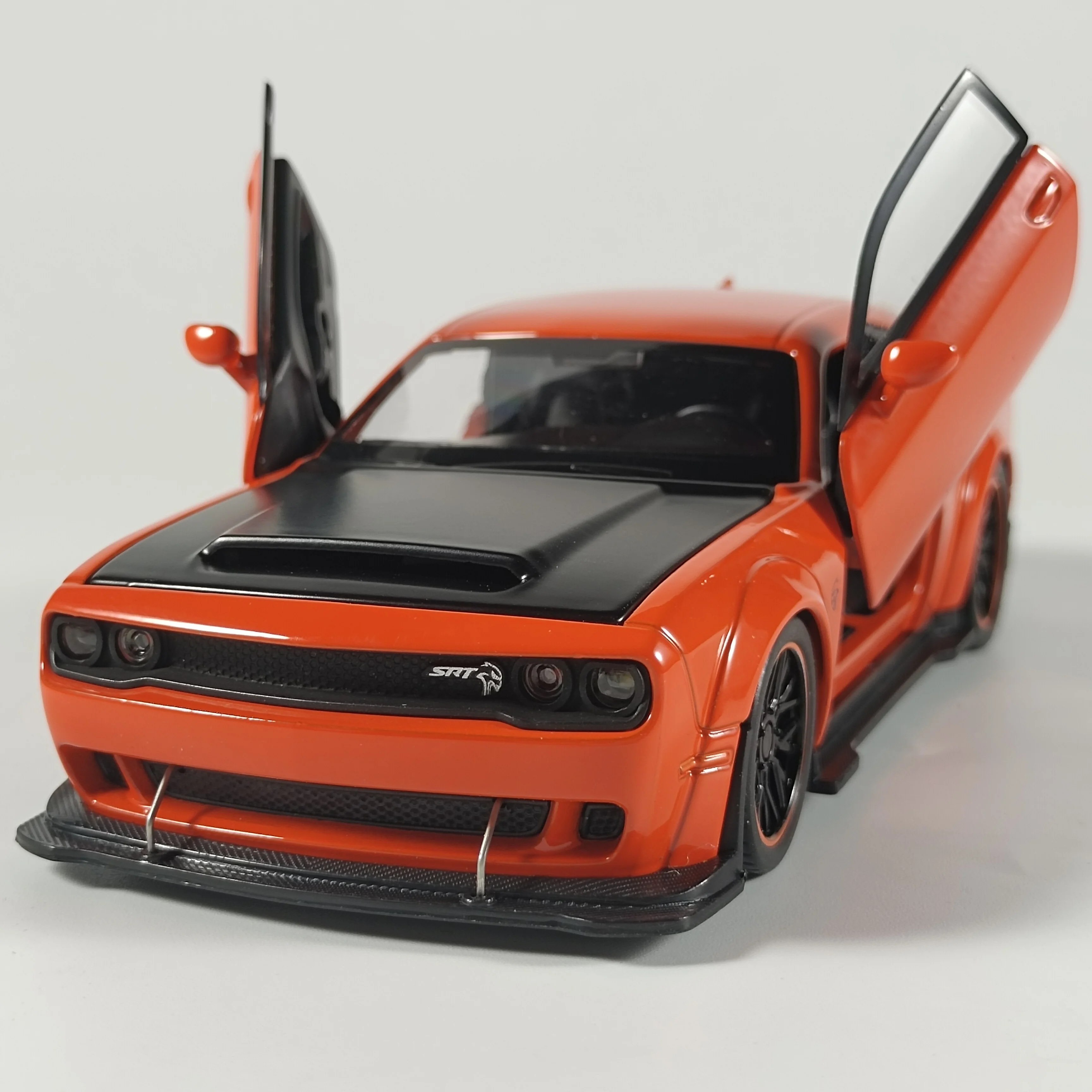 1:32 Dodge Challenger SRT Hellcat Redeye Supercar Alloy Metal Diecast ...