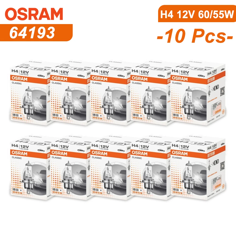 OSRAM-H4-9003-HB2-64193-Standard-Hi-lo-Beam-Car-Halogen-Headlight-Auto ...