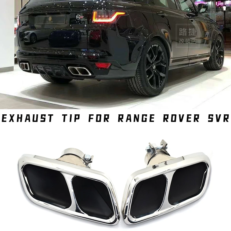 Car Exhaust Tip Stainless Steel Quad Exhaust Pipe Muffler Tip For 2018 ...