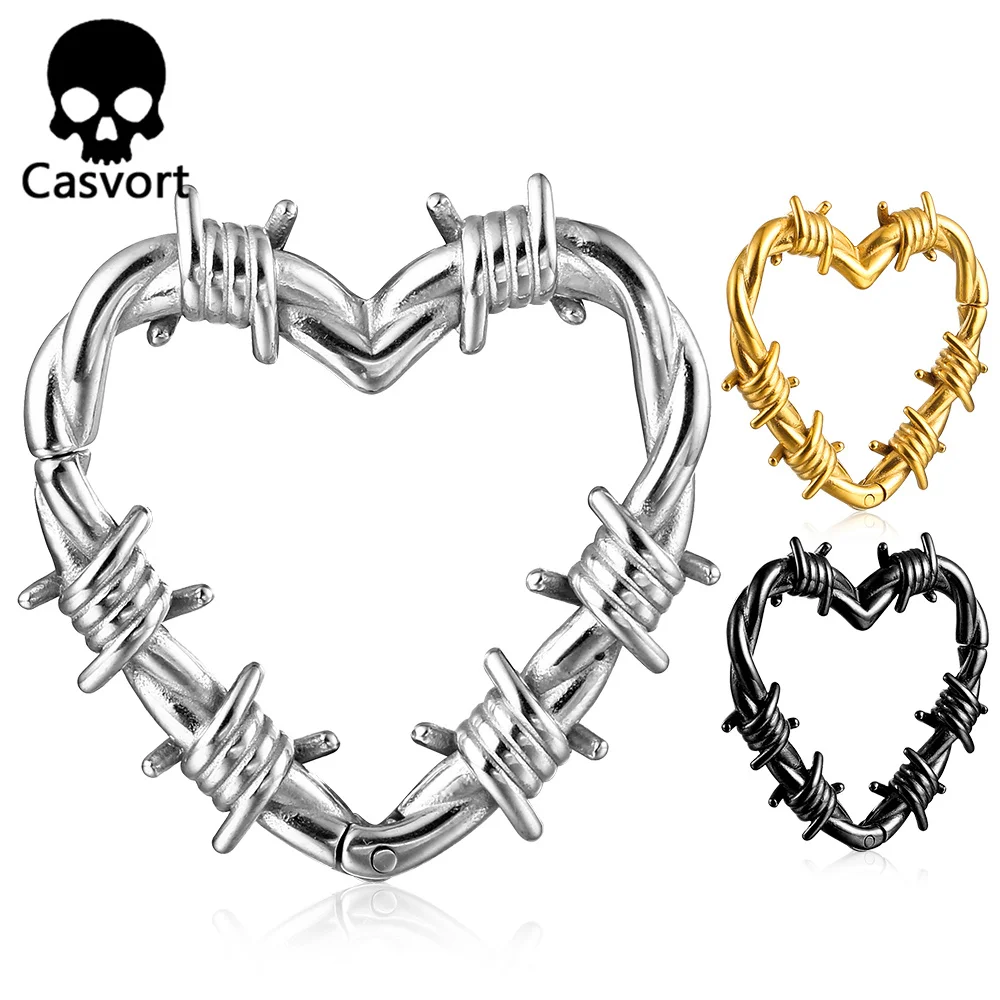 Piercing Gun Vanku 10pcs Stainless Steel Chains Ear Hanger Weights For ...