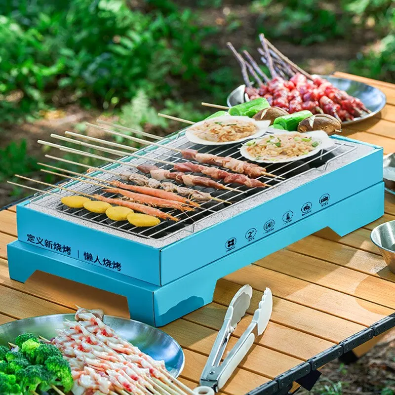 BBQ-Grill-Disposable-Barbecue-Grill-Outdoor-Picnic-Barbecue-Equipment ...