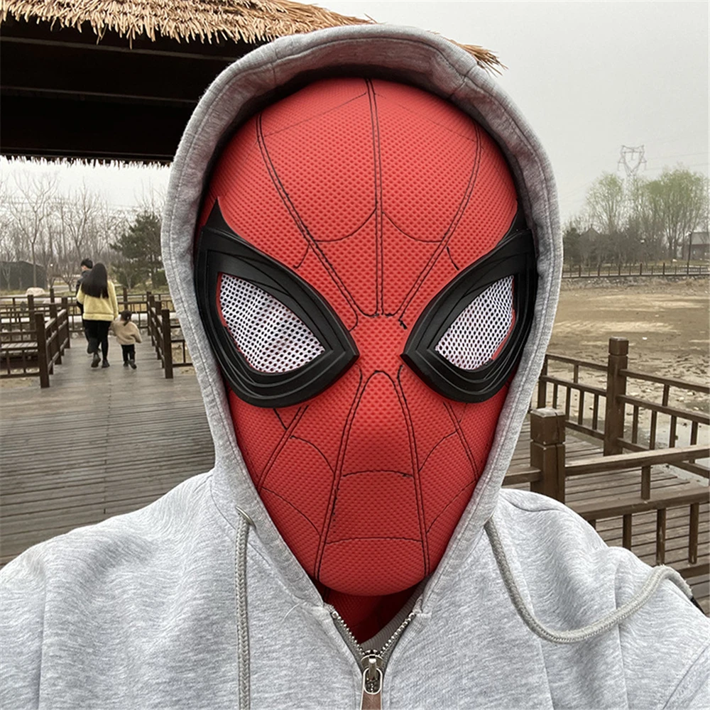 M-scara-de-Spiderman-Peter-Parker-Cosplay-de-superh-roe-Miles-disfraz ...