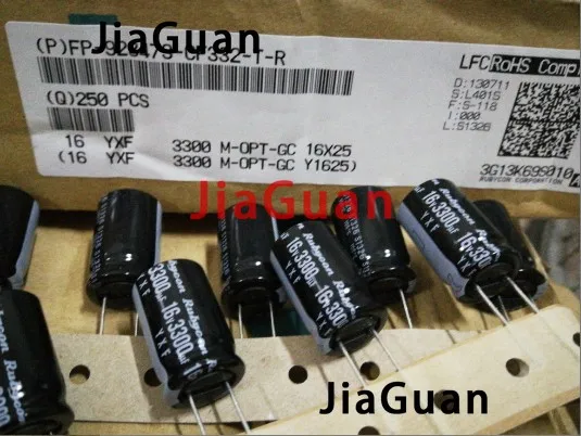 20pcs Rubycon Yxf 16v3300uf 16x25mm Electrolytic Capacitor 3300uf 16v Yxf 3300uf/16v High ...