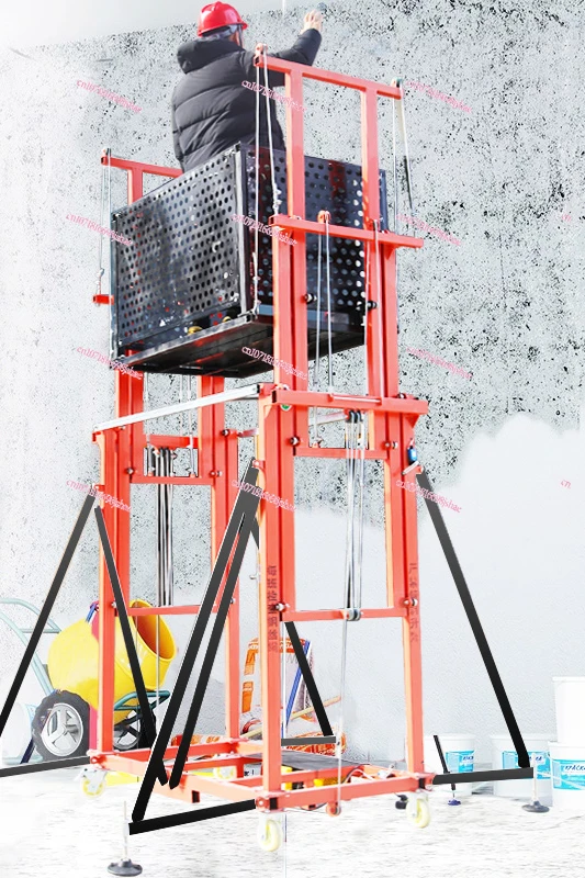 Electric-Scaffolding-Mobile-Automatic-Lifting-Platform-Remote-Control ...