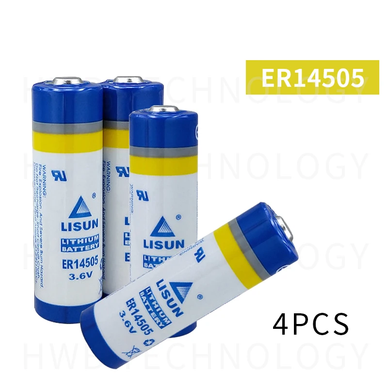 4-Pieces-lot-New-FOR-LISUN-3-6V-replacement-battery-ER14505-LS14500 ...