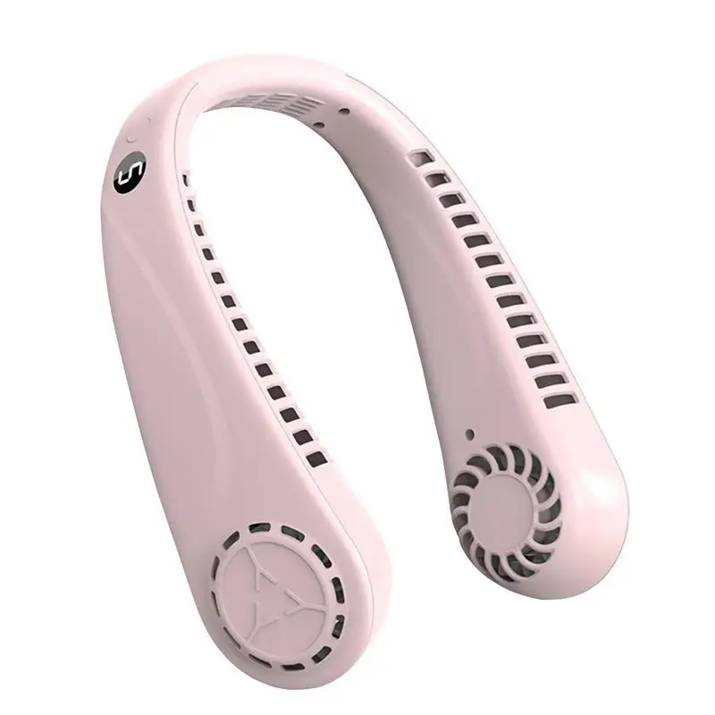 Personal-Neck-Fan-Bladeless-Personal-Cooling-Fan-1200mAh-Battery ...