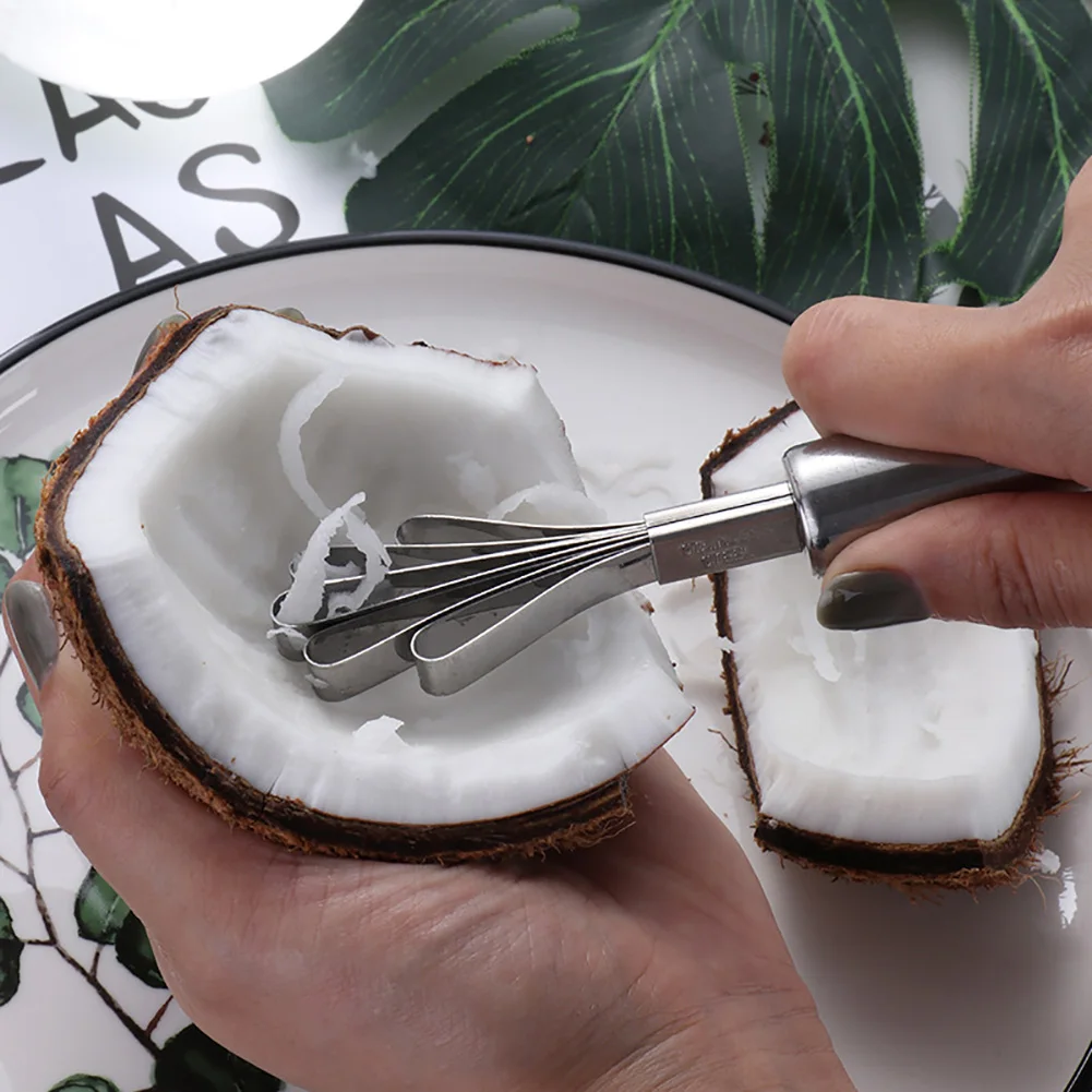 Creative Stainless Steel Shredded Coconut Knife Home Coconut Grater ...