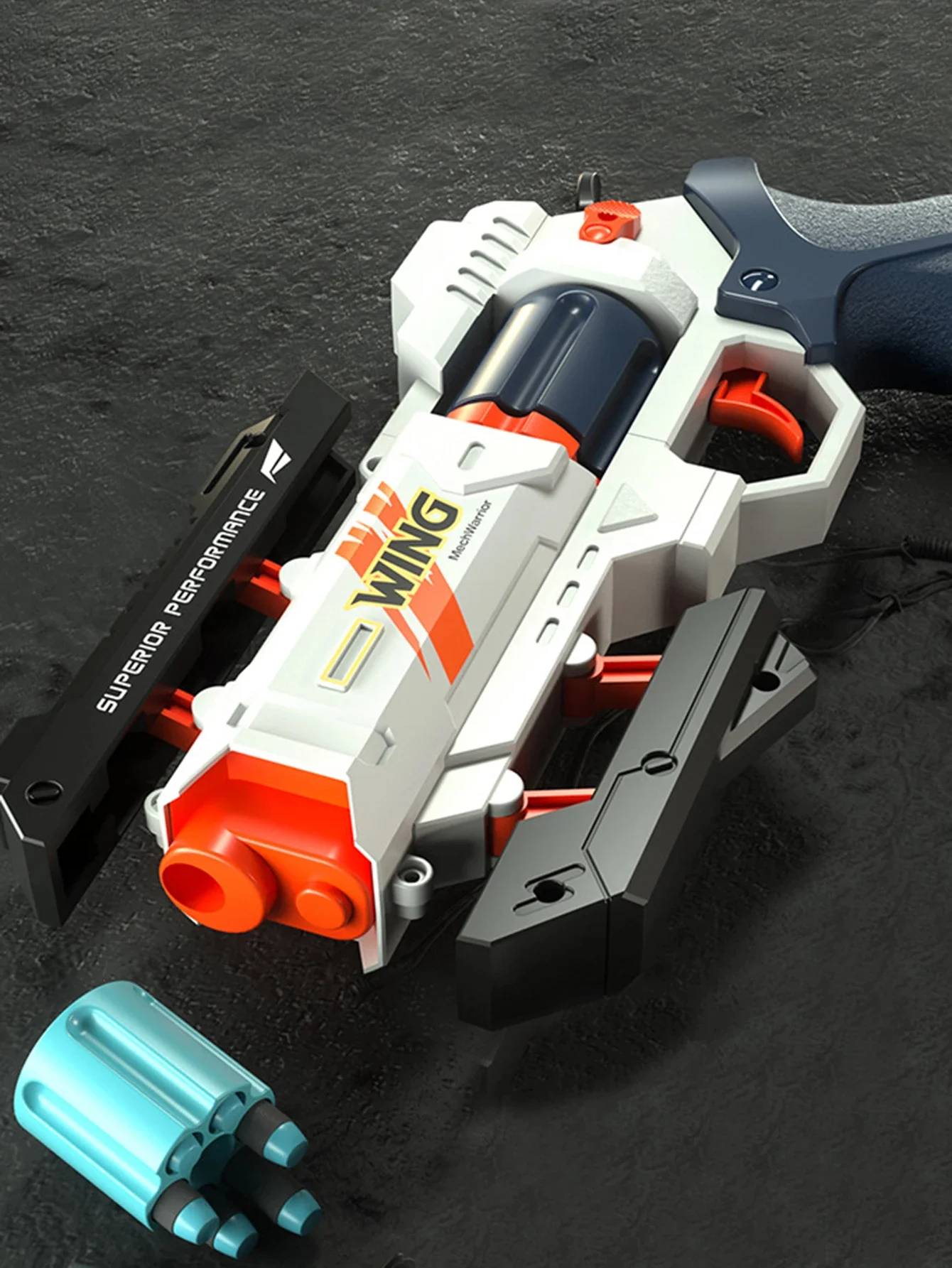 Kids-Soft-Bullet-Revolver-Pistol-Toy-for-Boy-Adult-Manual-Foam-Bullet ...