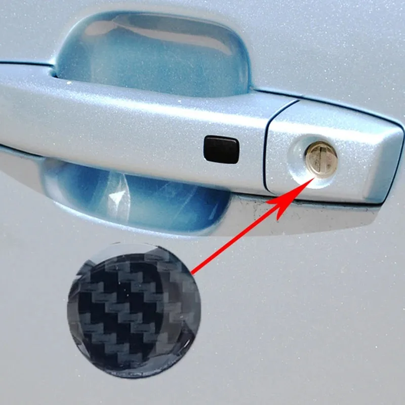 12pcs Car Door Keyhole Cover Sticker Universal Car Door Lock Keyhole Protection Stickers Protector Decals Auto Accessories AliExpress