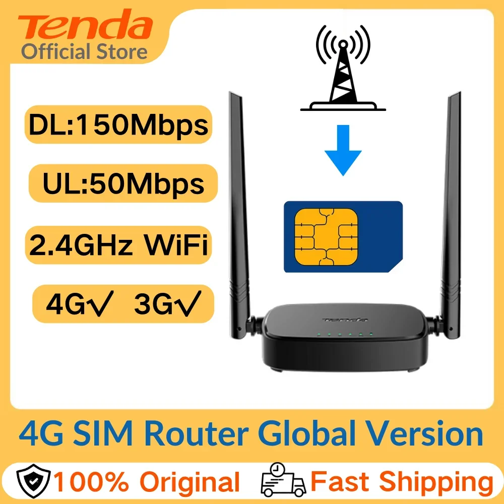 Tenda-4G-SIM-WIFI-Router-4G03-Pro-Mobile-WiFi-Router-3G-4G-Wireless ...