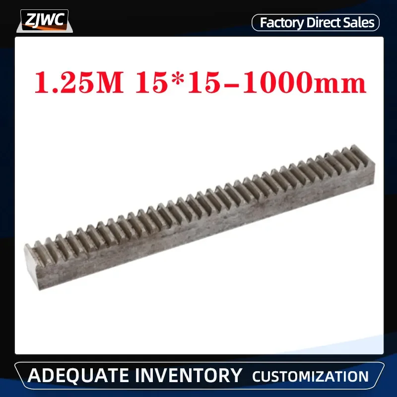 1pc-1-25M-1-25-Mod-Mold-15-15-1000mm-Gear-Spur-Rack-Precision-Straight ...