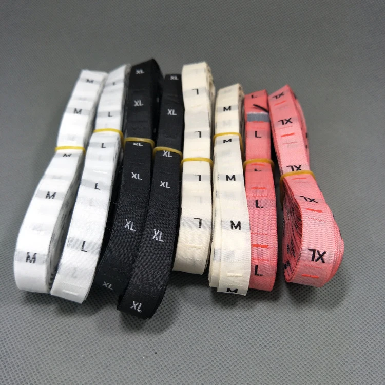 Woven-Size-Labels-For-Clothes-Rolled-Customized-Black-Woven-Size-Number ...
