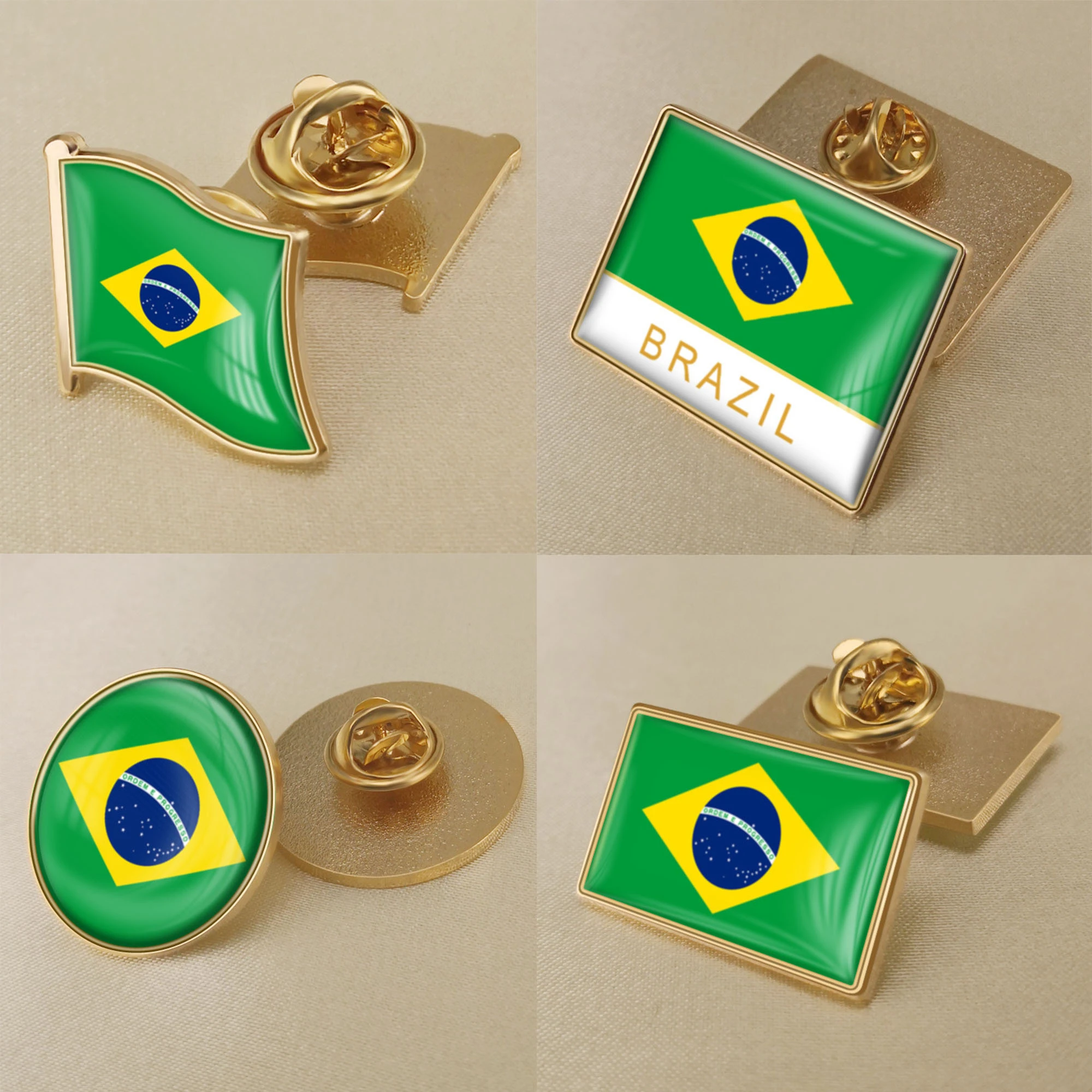 Brazil Flag Brooch Badges Lapel Pins| | - AliExpress