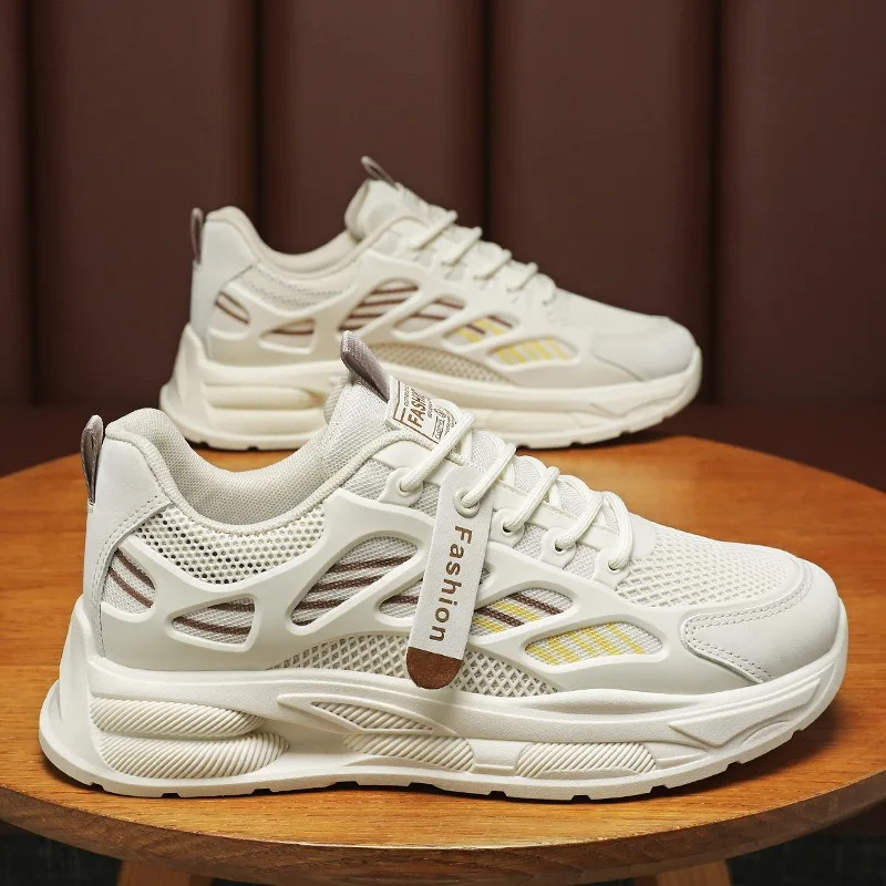Men's Sneakers Mesh Breathable Casual Shoe Classic Outdoor Training ...