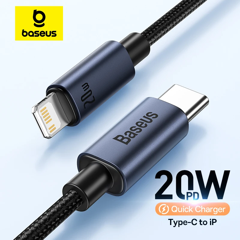 Baseus USB Cable For iPhone 13 12 11 pro max iPhone USB Cable Fast ...