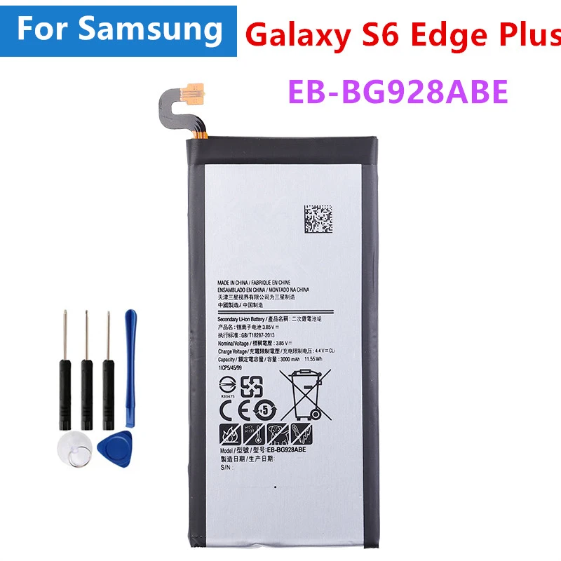 Battery Eb-bg928abe For Samsung Galaxy S6 Edge Plus Sm-g9280 G928p ...