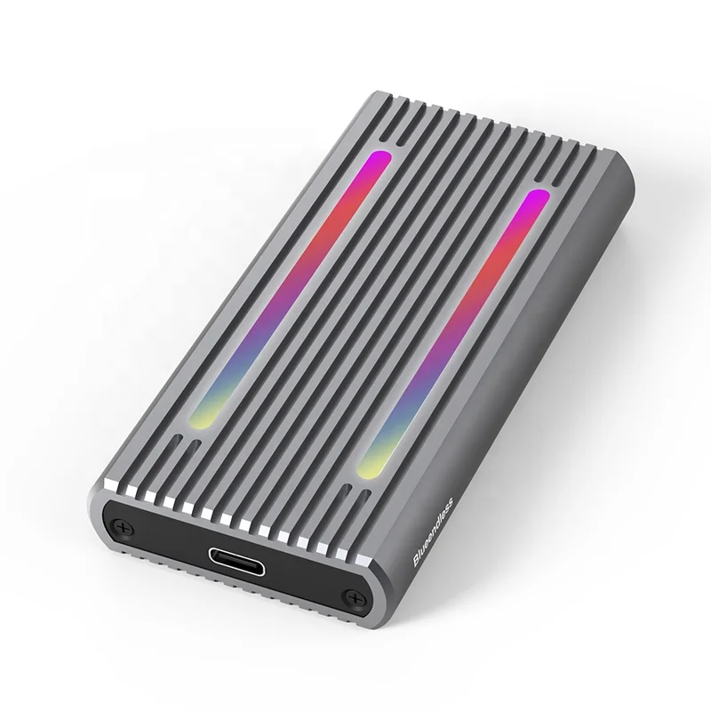 Blueendless-RGB-colorful-light-m-2-nvme-ssd-external-portable-enclosure ...