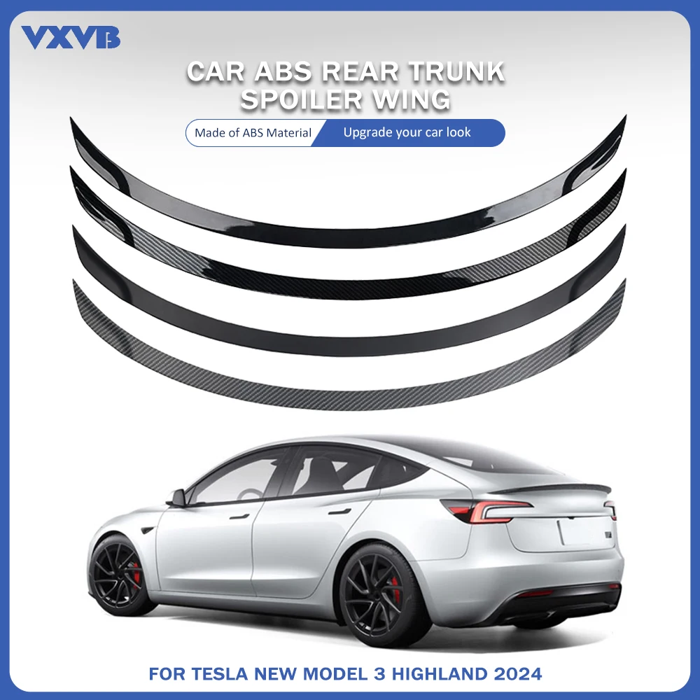 Car-Rear-Trunk-Spoiler-For-Tesla-Model-3-Highland-2024-High-performance ...
