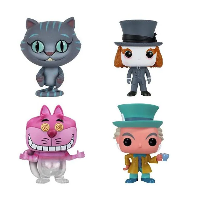 Alice in Wonderland Chessur Cat Mad Hatter CHESHIRE Vinyl Action ...