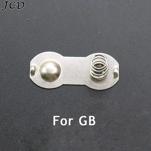 JCD GB GBC GBA GBP 마더보드 및 하우징 배터리 단자, 스프링 접점 배터리 홀더, 게임보이 어드밴스 컬러 콘솔용