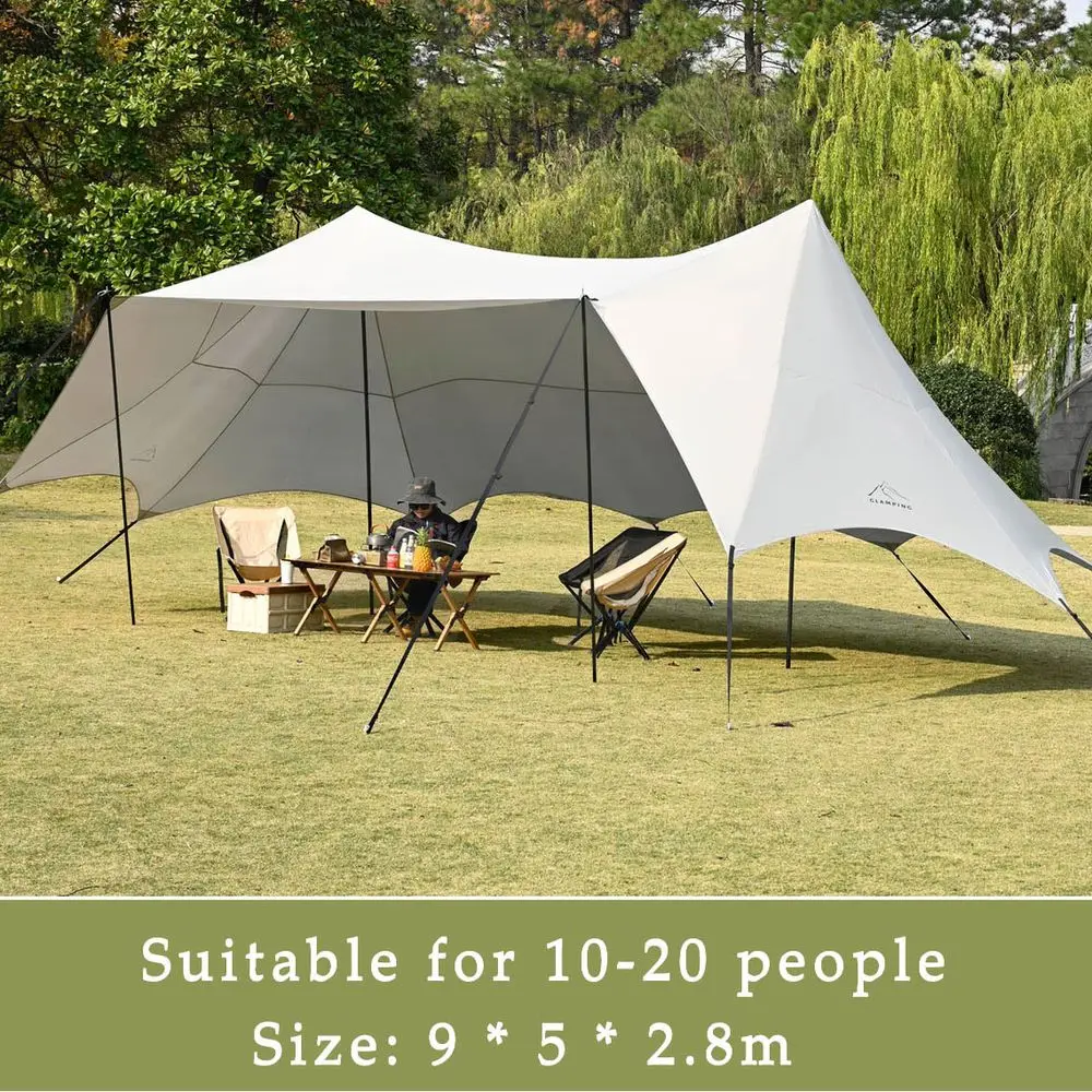 Smilodon-Outdoor-Camping-Shelter-Super-Large-Sun-Canopy-Picnic-Beach ...