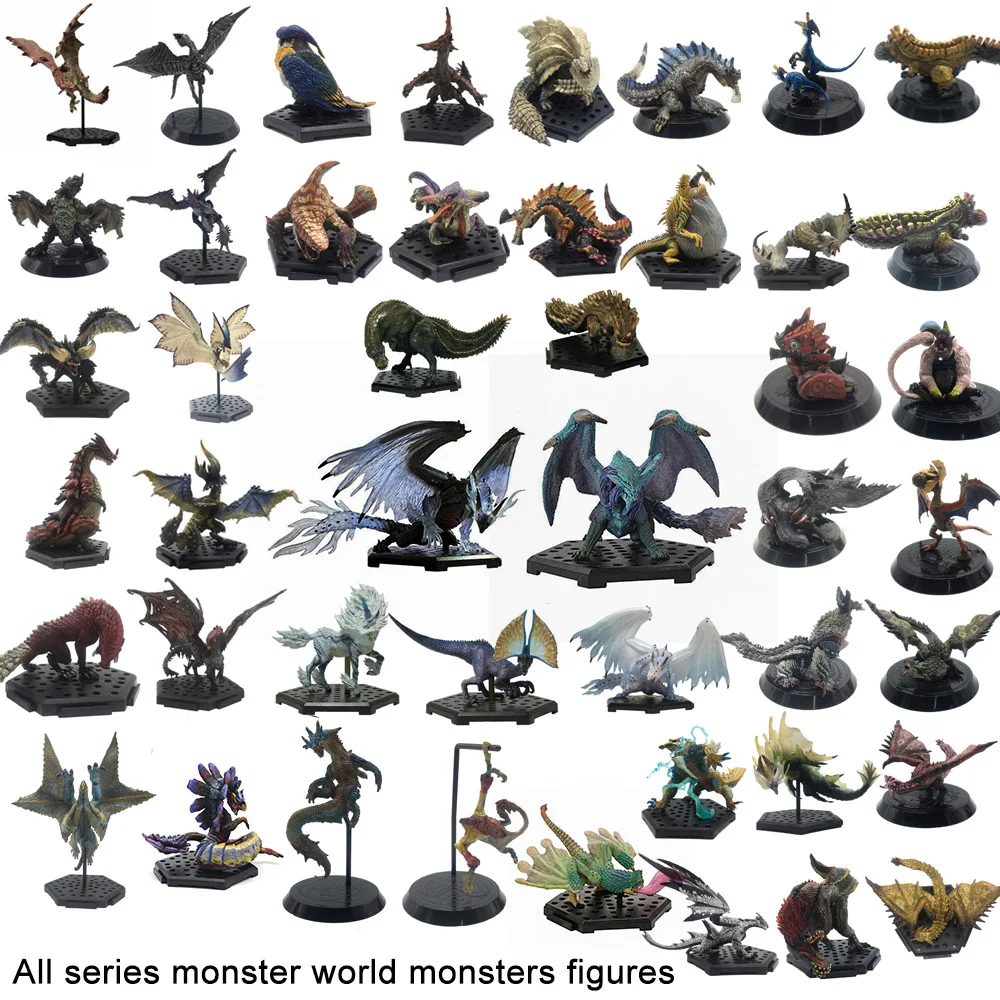 Monster Hunter World Generations Ultimate Game PVC Monsters Model ...