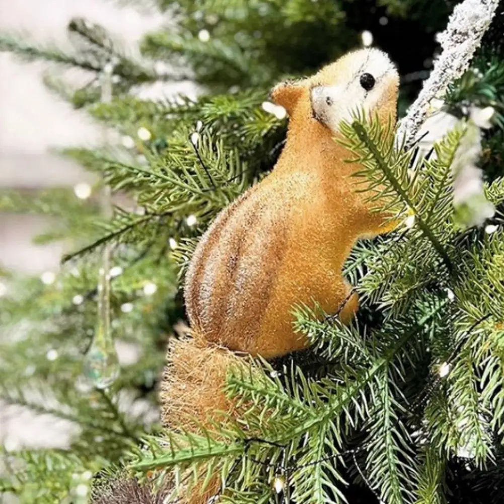 Squirrel-Figurine-Foam-Light-weight-Squirrel-Ornament-Lifelike-Squirrel ...