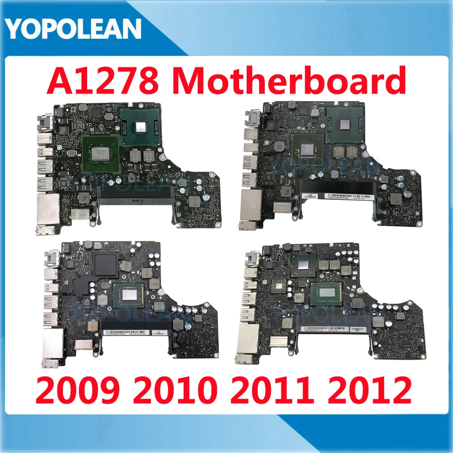 A1278 Motherboard For Macbook Pro 13" A1278 Logic Board 2008 2009 2010 ...