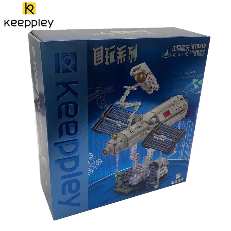 Keeppley-Tianhe-Core-Module-Building-Block-Creative-Outer-Space-Station ...