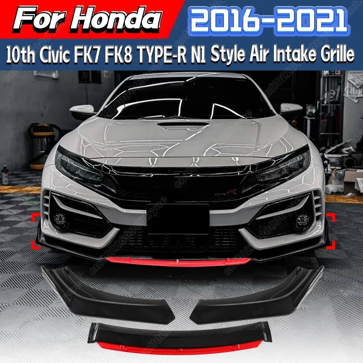 For Honda Civic Hatchback 2016 2017 2018 2019 2020 2021 Front Bumper ...