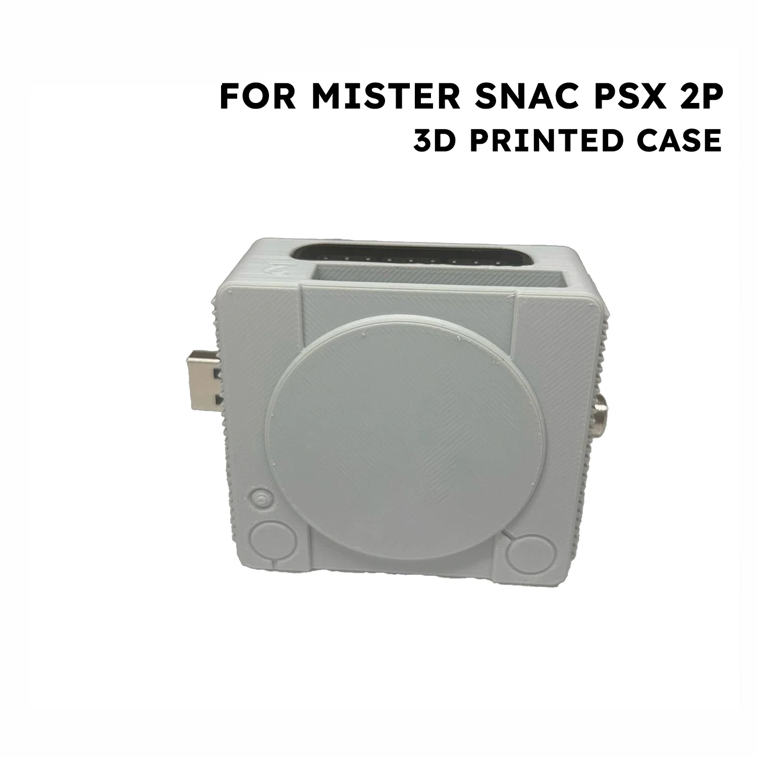 For MisTer SNAC PSX 2P With Two Memory Card Slots And A Light Gun Port ...