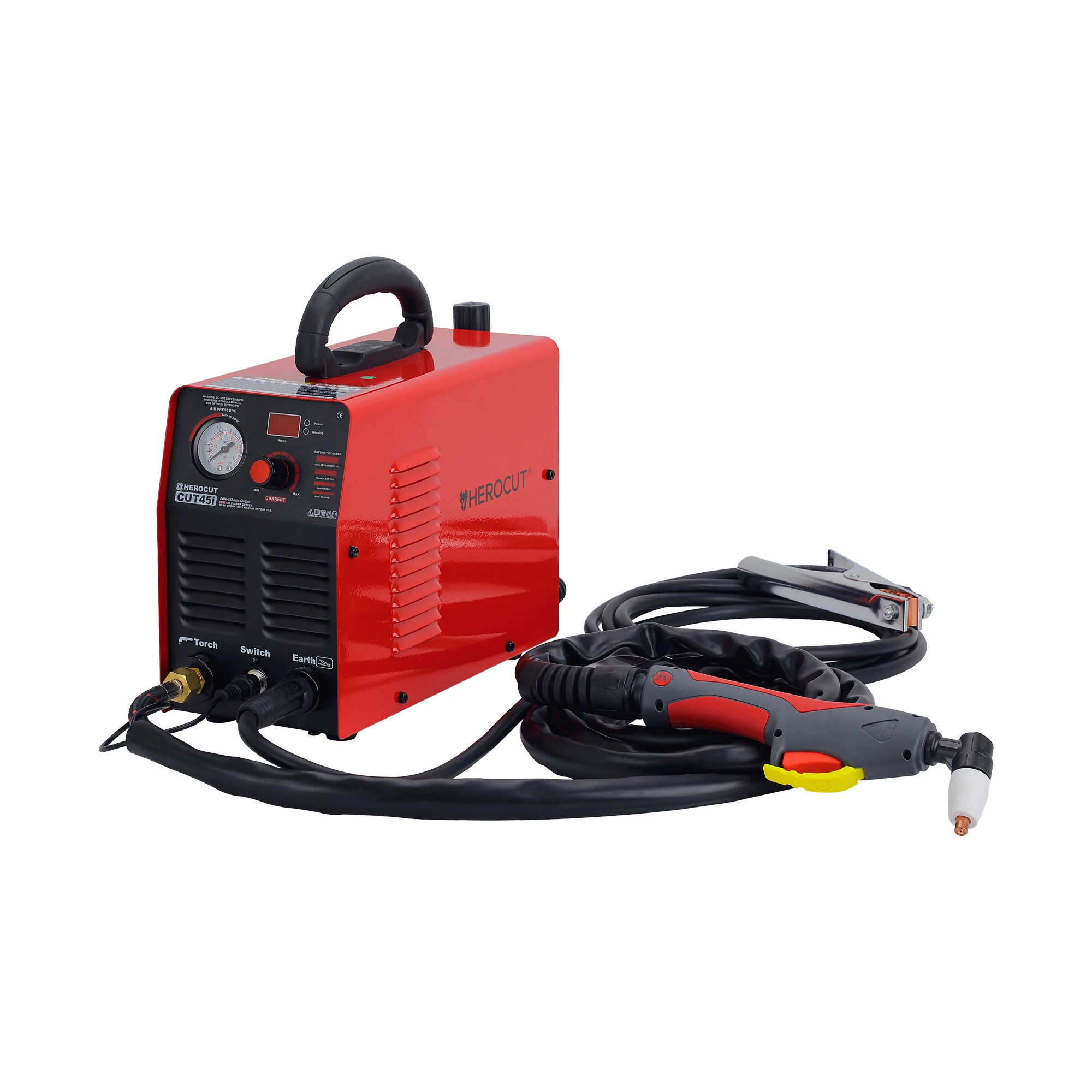 Plasma Cutter CUT45i 220V HeroCut Air Plasma Cutting Machine 12mm clean ...