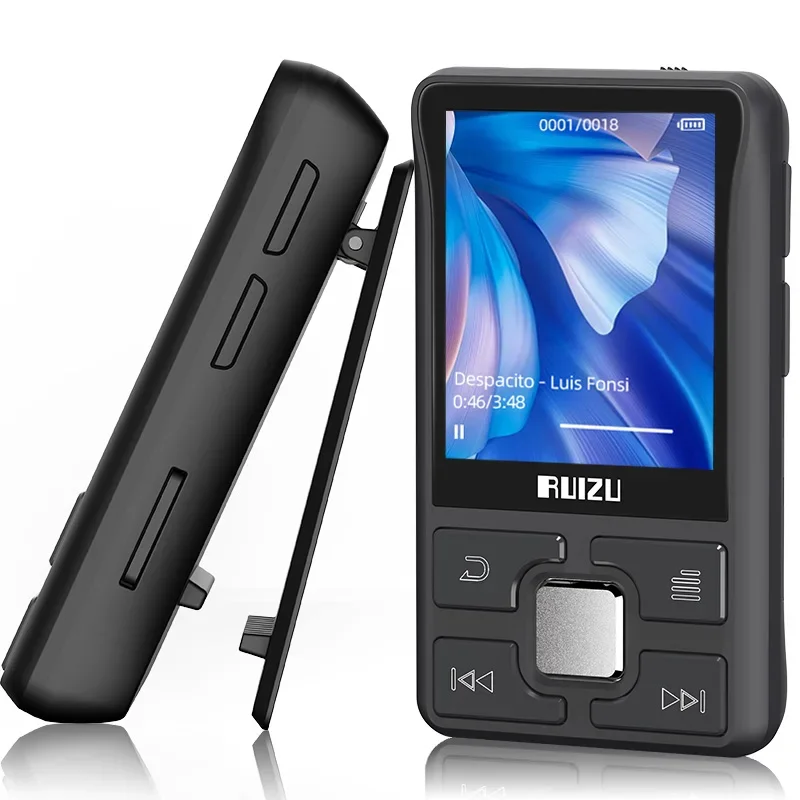 RUIZU-reproductor-MP3-X55-Original-con-Clip-dispositivo-deportivo-con-Bluetooth-Mini-con ...
