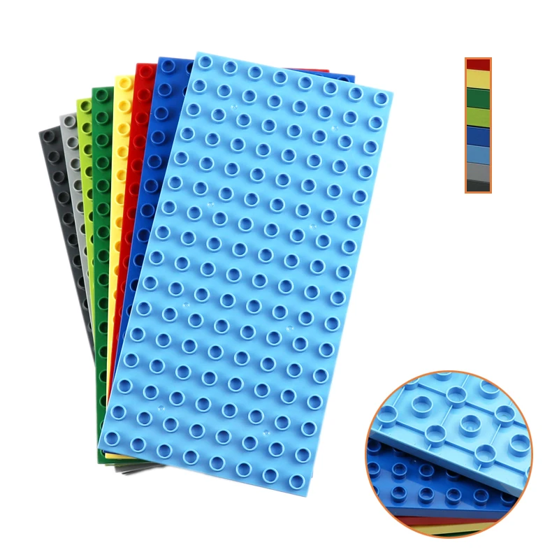 Good-Quality-Big-Size-Plate-8x16-128-Dots-MOC-Building-Blocks-Two-Sided ...