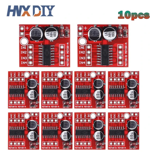 10Db 298N 1,5A 2-Utas Mx1508 Dc Motor Driver Modul Mini Pwm Speed ...