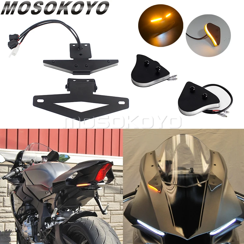 For-Yamaha-YZF-R1-2015-2019-YZF-R1-Number-License-Plate-Holder-Rear ...